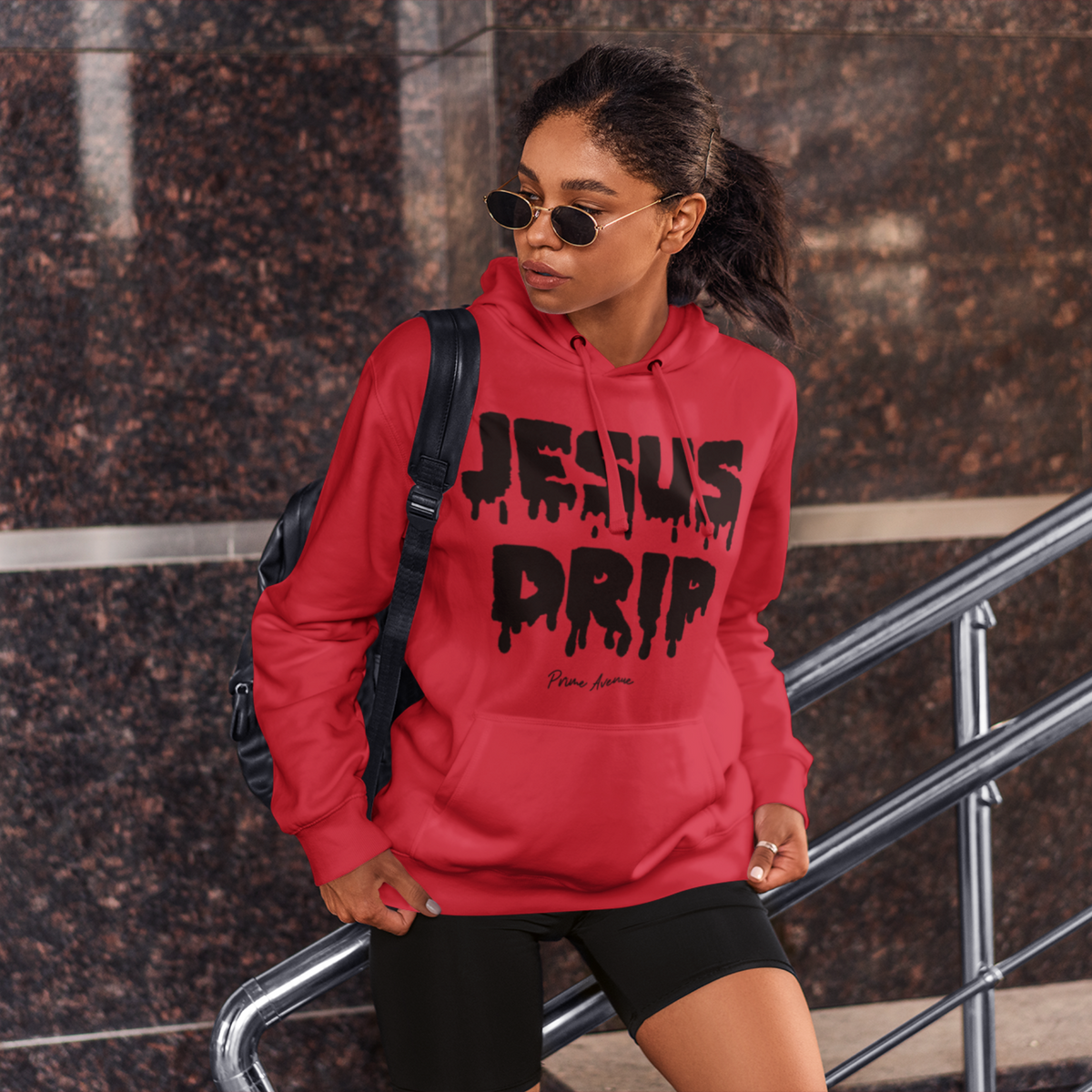 Black Jesus Drip Hoodie – Prime Avenue
